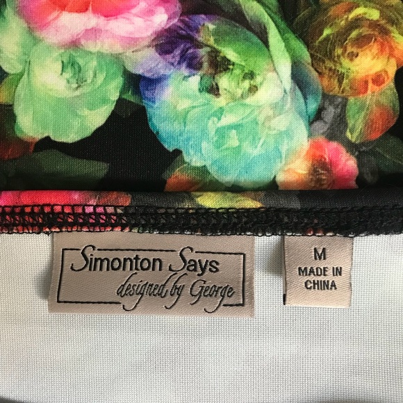 Simonton Says | Tops | Simonton Says Designed By George Top | Poshmark